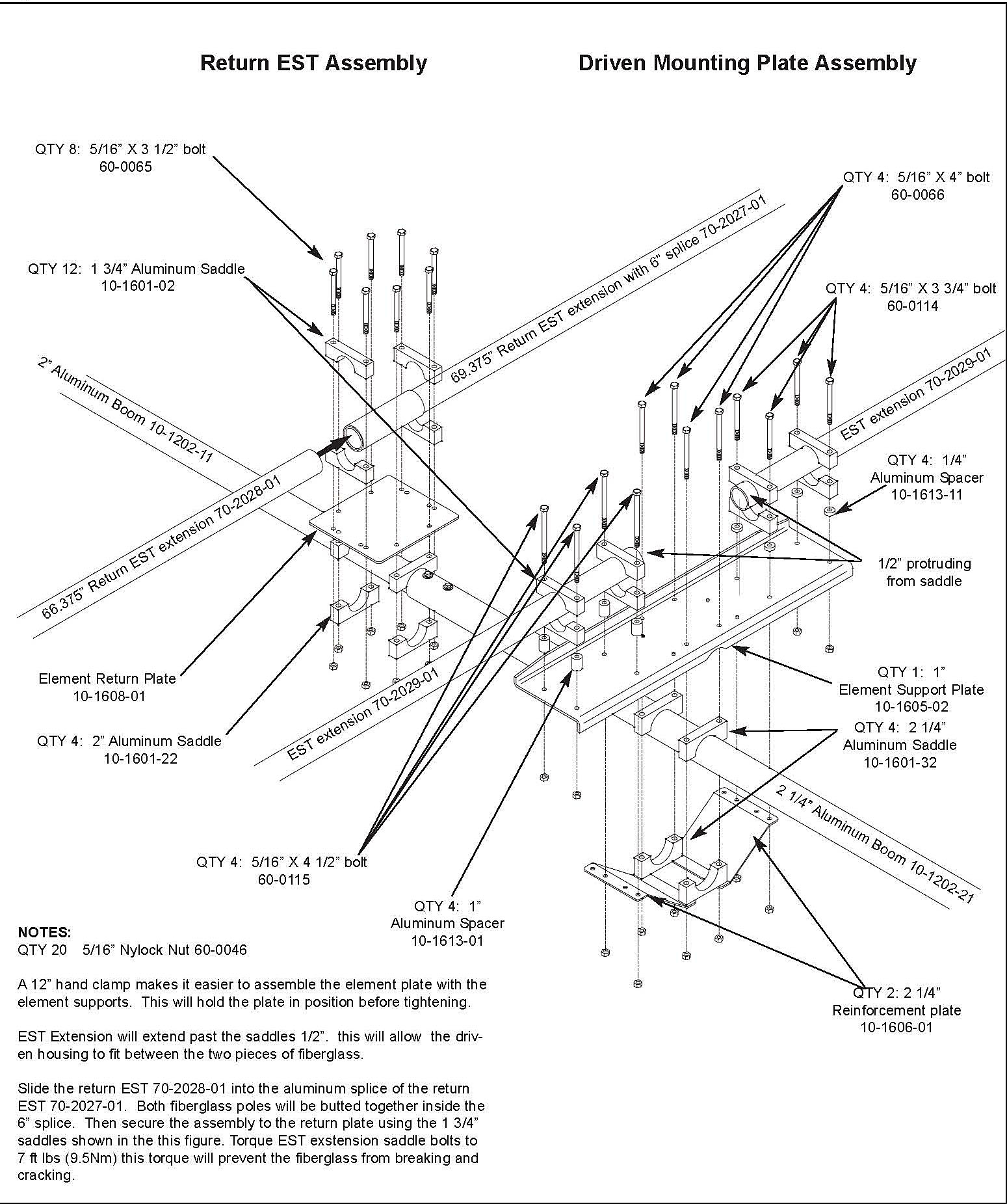 Driven Element Assembly