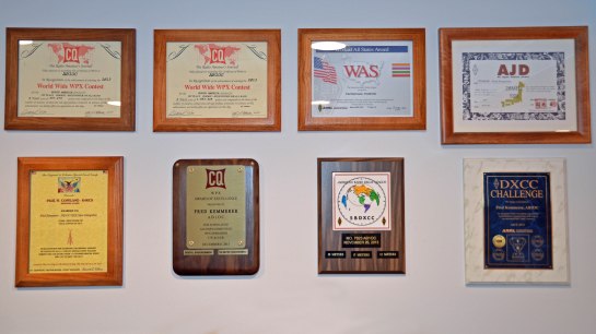Progress On Operating Awards - Our HAM Station