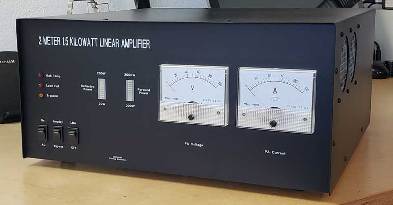 EME Station 2.0 Part 14 – New 1.5 Kw Amplifier - Our HAM Station